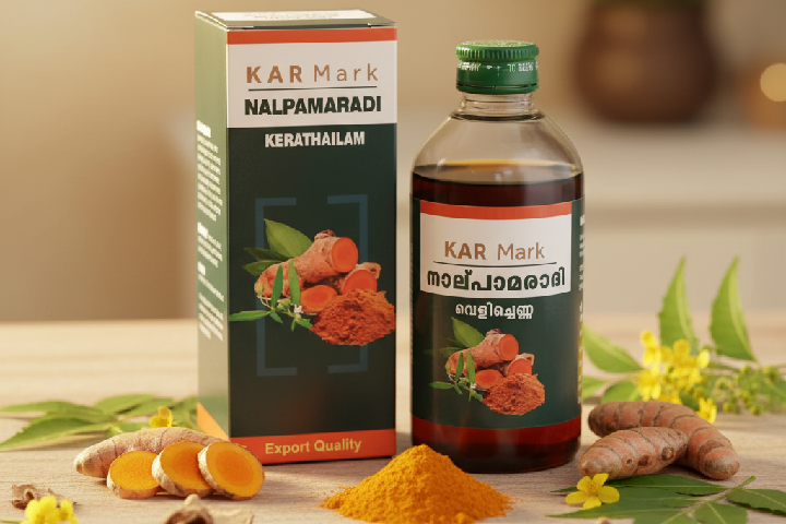 Nalpamaradi Oil for Glowing Skin | Sholly Ayurveda